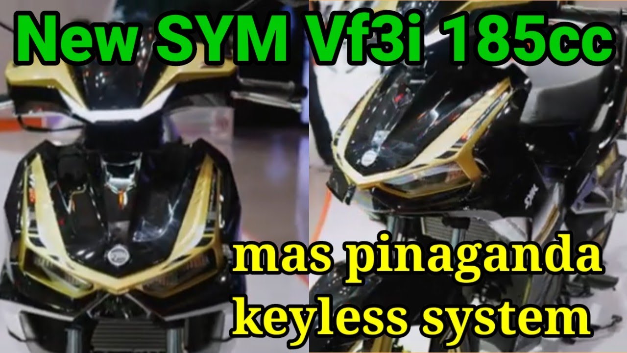 2025 New SYM Vf3i 185cc, walk around and specs - YouTube