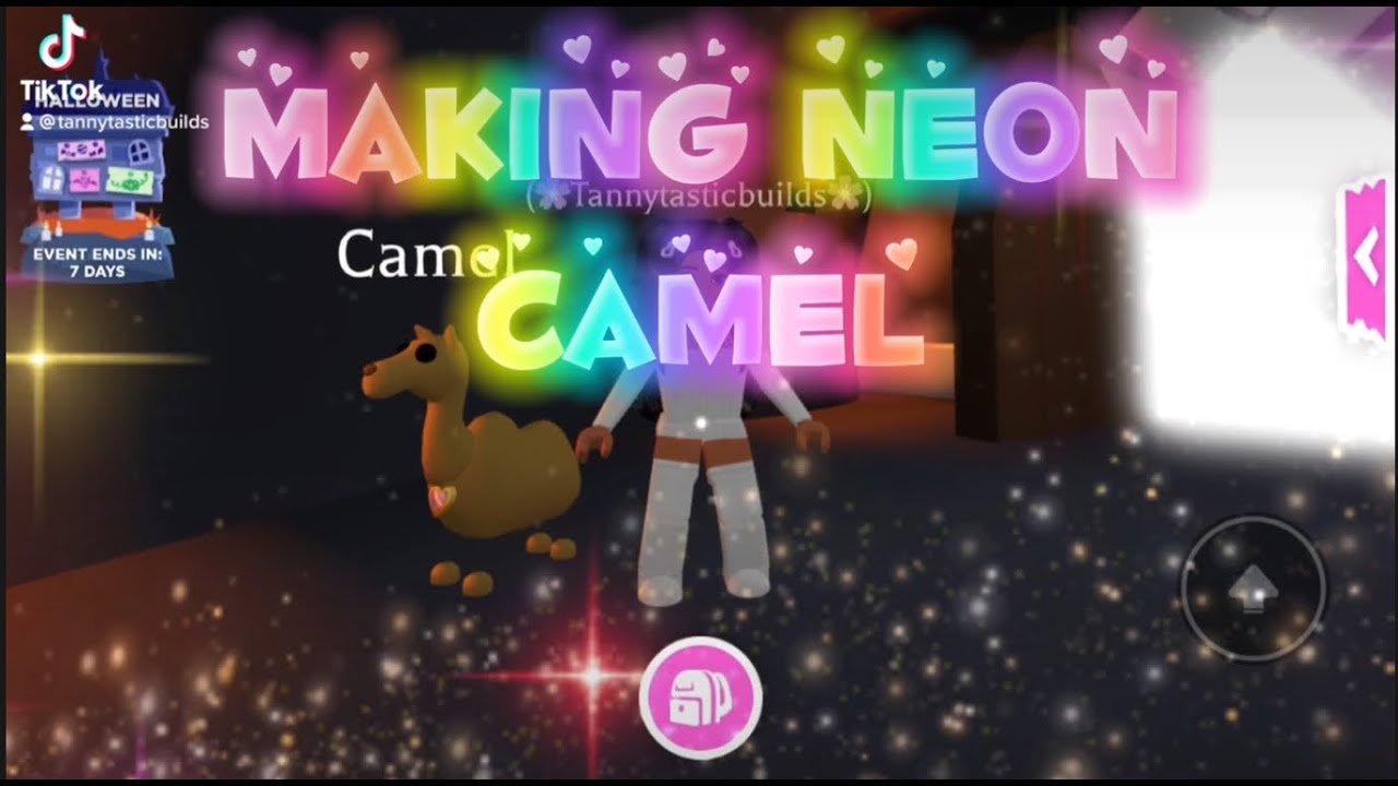 Making Neon Camel in Adopt Me 💖 - YouTube