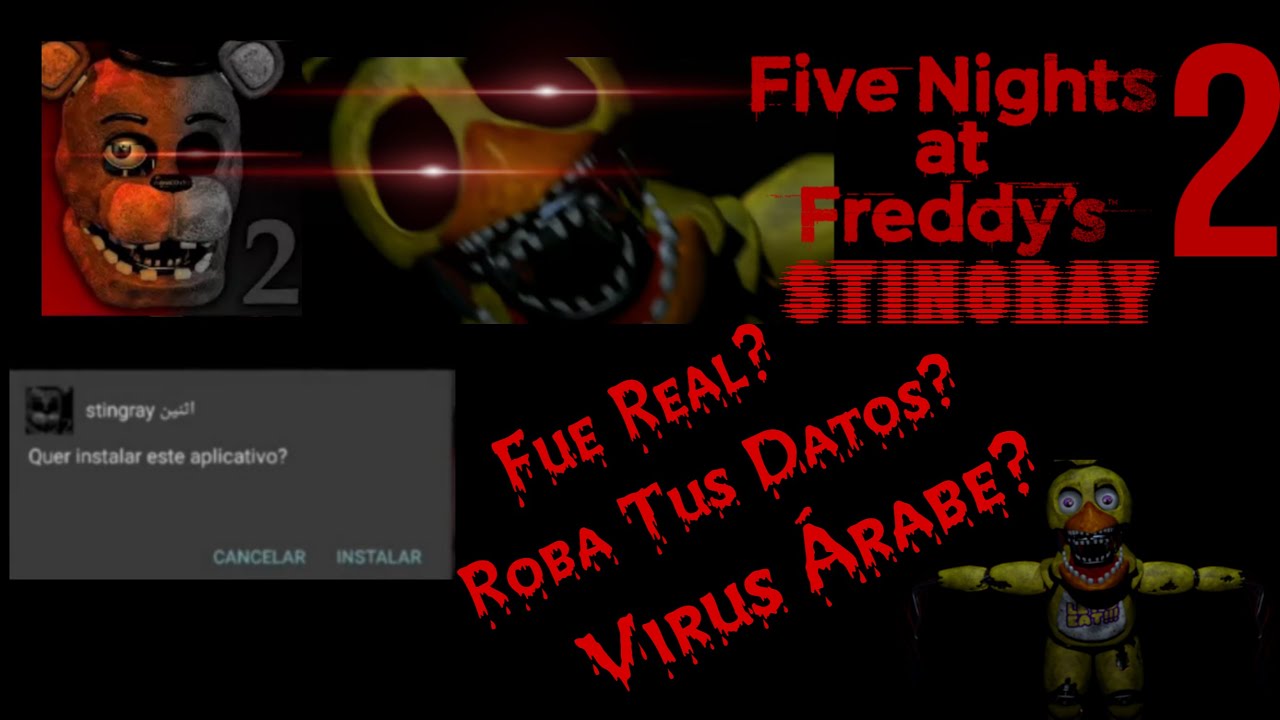 Fnaf 2 Stingray, ¿Es Real? ¿Si existió? (Desmintiendo Este Virus) - YouTube