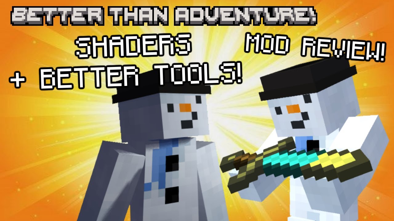 Better Than Adventure | Mod Review! - Shaders & BetterTools - YouTube