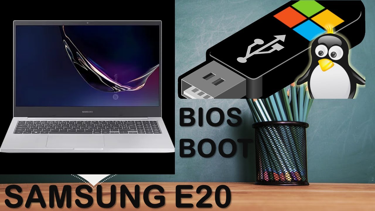 Como acessar a bios e mudar boot do notebook Samsung e20 - YouTube