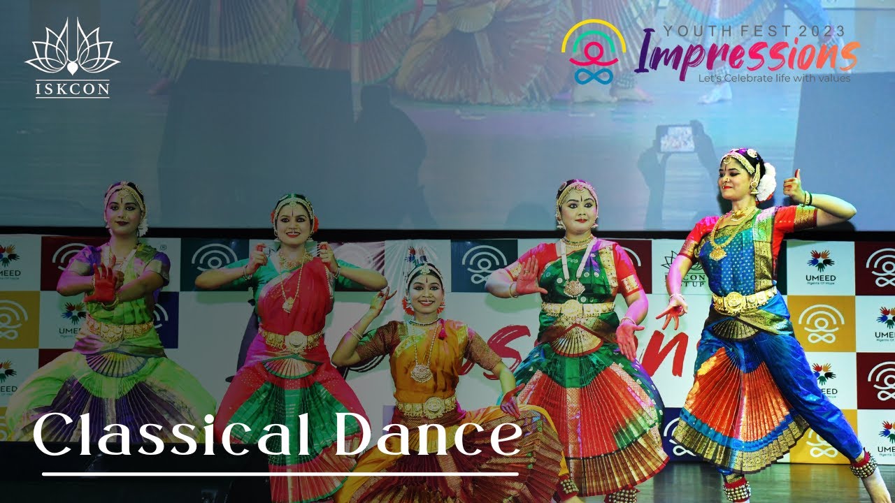 CLASSICAL DANCE | IMPRESSIONS | VARANASI | ISKCON VARANASI - YouTube