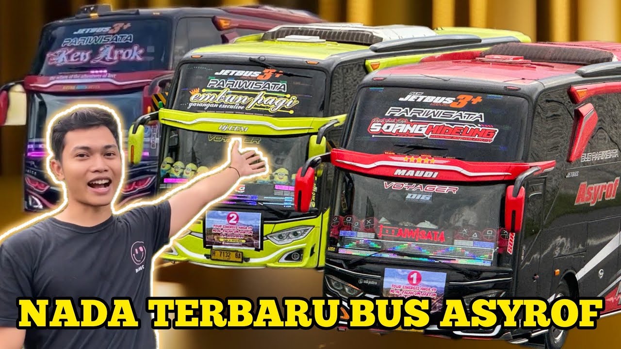 FULL BASURI BUS ASYROF DI TENGAH PERJALANAN, ADA BUS KEN AROK SAAT ...