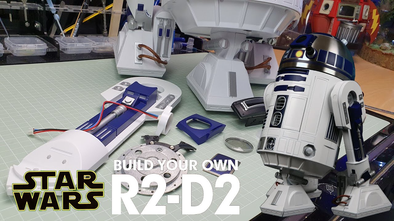 Build Your Own R2-D2 - Pack 2 - Stages 3-6 - Long LED Display, Starting ...