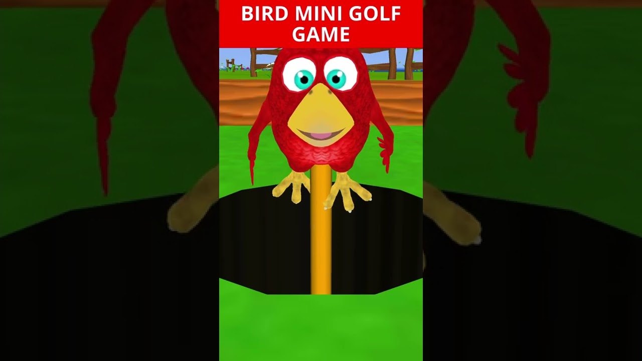 Bird Mini Golf Game #Shorts - YouTube