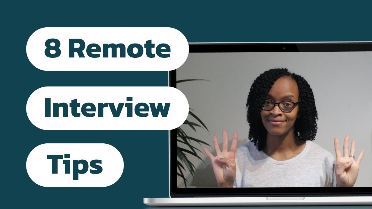 Remote Interview tips - YouTube