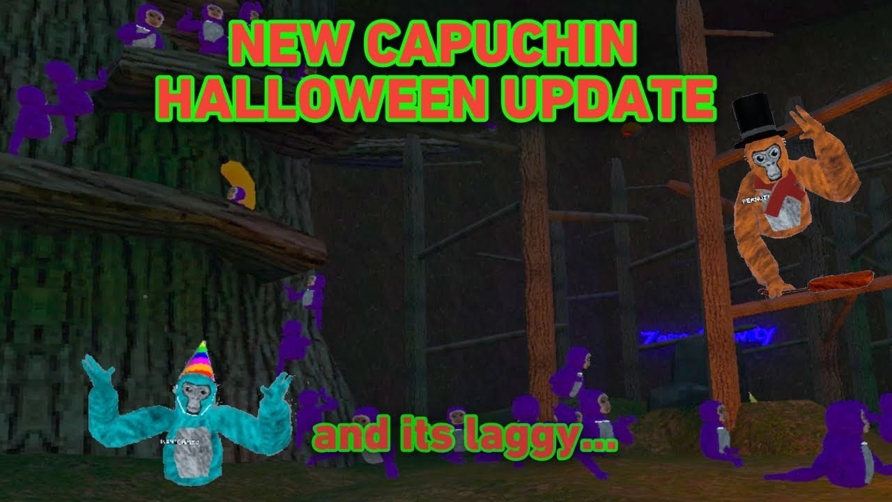 NEW CAPUCHIN HALLOWEEN UPDATE - YouTube