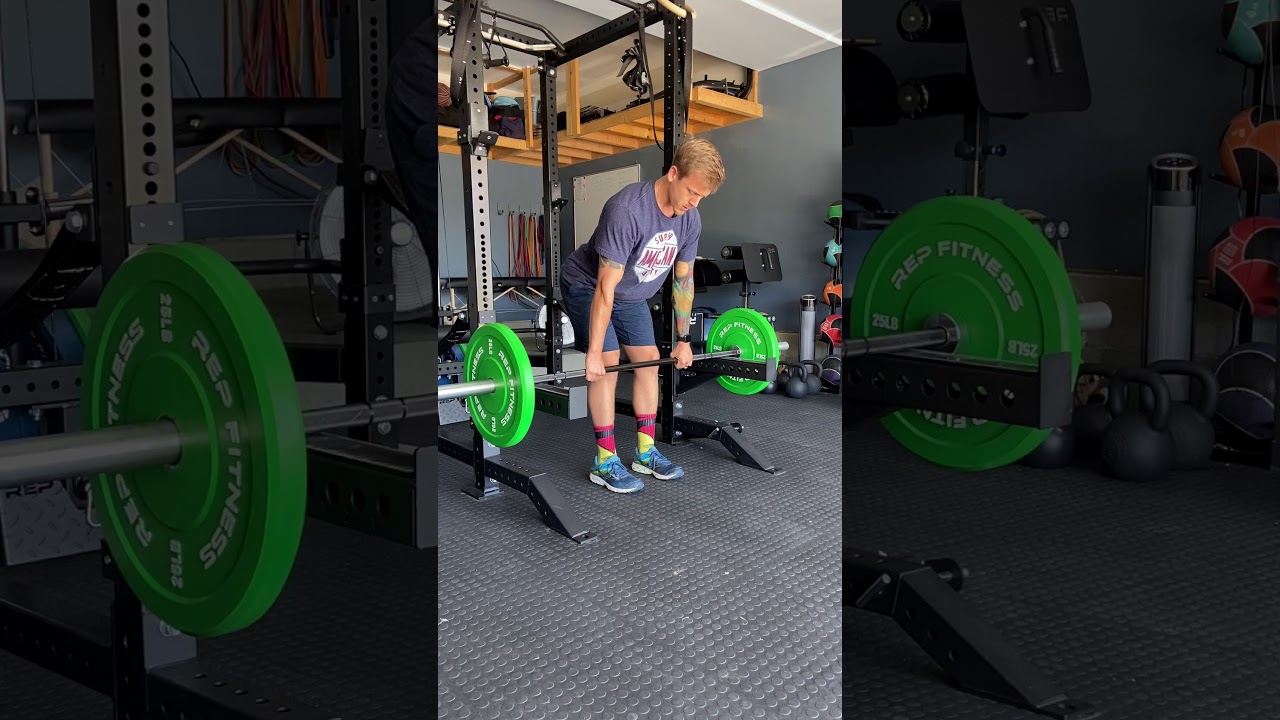 Barbell Rack Row - YouTube