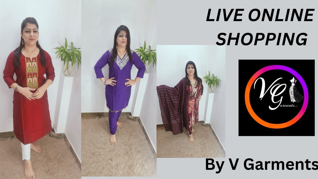 V Garments is live! 8178202083 - YouTube