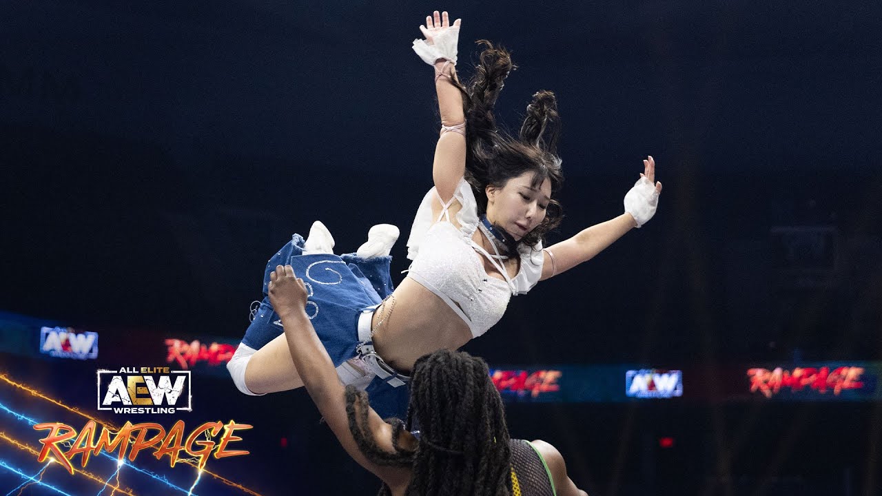 Former AEW Women’s Champ Riho takes on rising star Trish Adora! | 3/1 ...