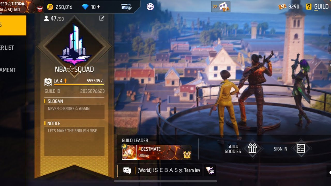 Free fire best clan ever - YouTube