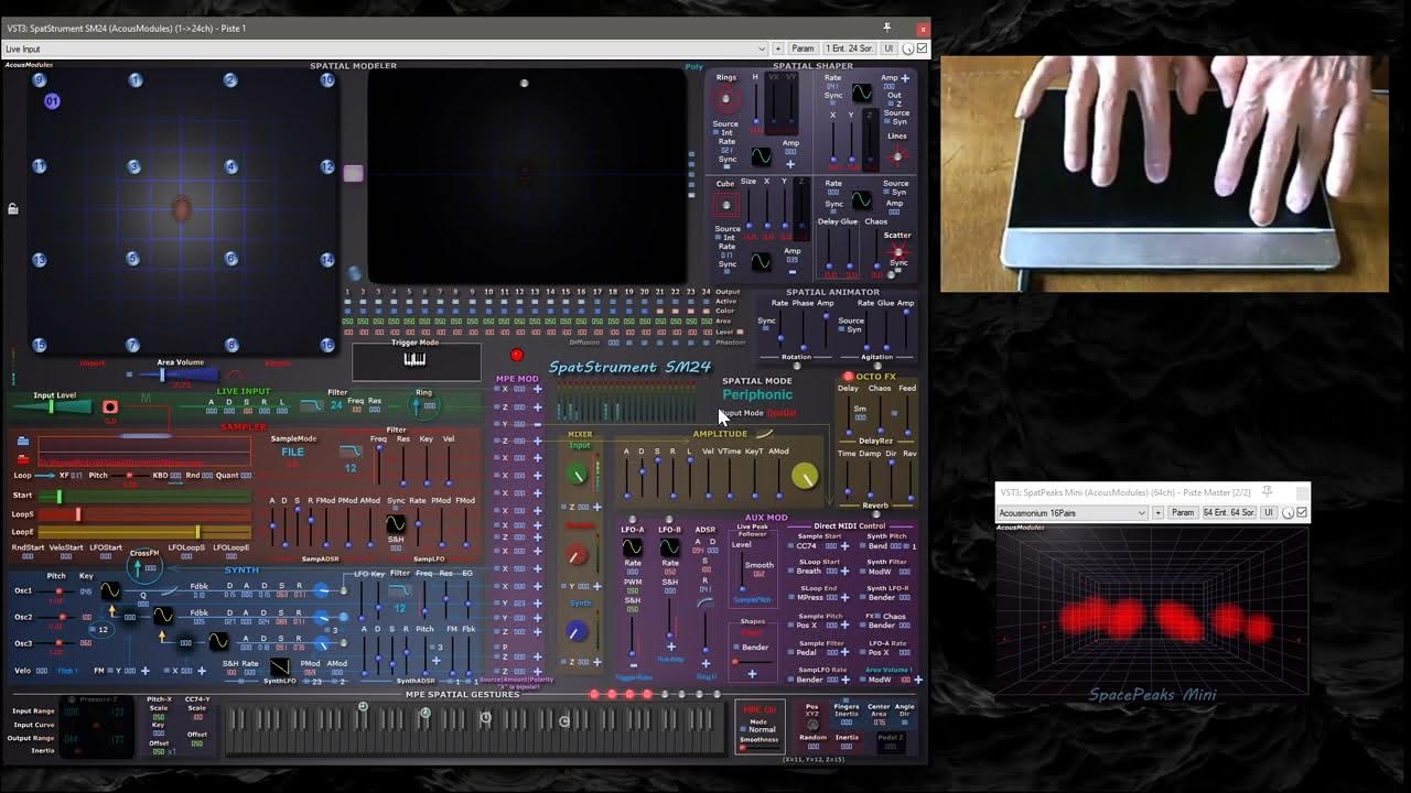 SpatStrument Very Short Tutos: Live Input spatialization - YouTube