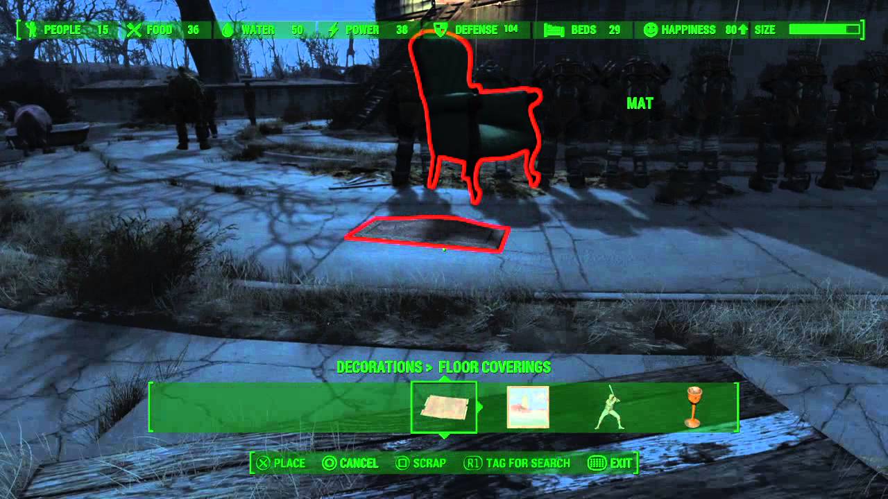 Fallout 4 - Deleting Mama Murphy‘s chair - YouTube