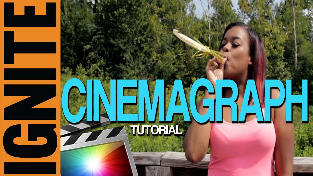 How To Create A Cinemagraph Using Final Cut Pro X Tutorial - YouTube