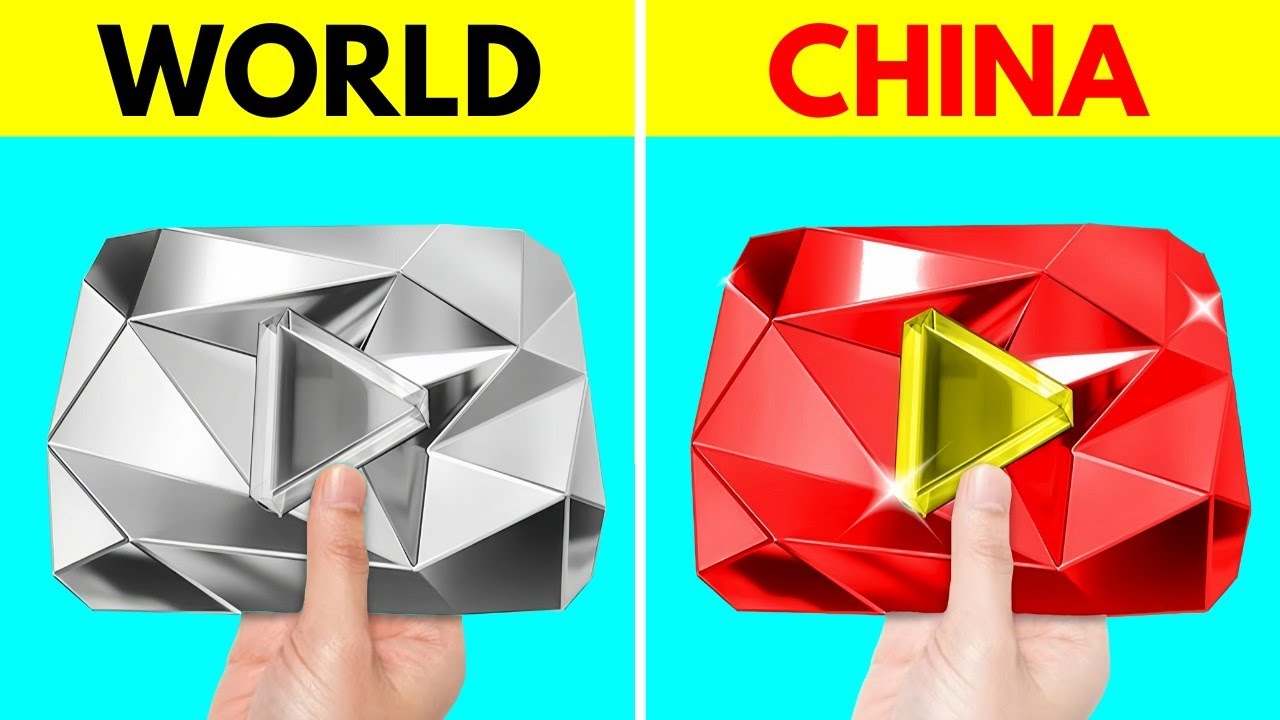 Does China Have Different Youtube Play Button? - YouTube