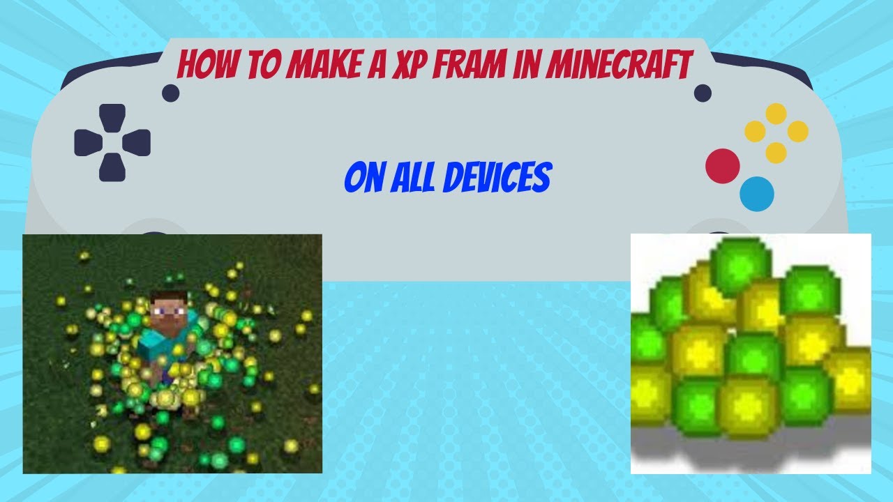 how to make a xp fram in minecraft - YouTube