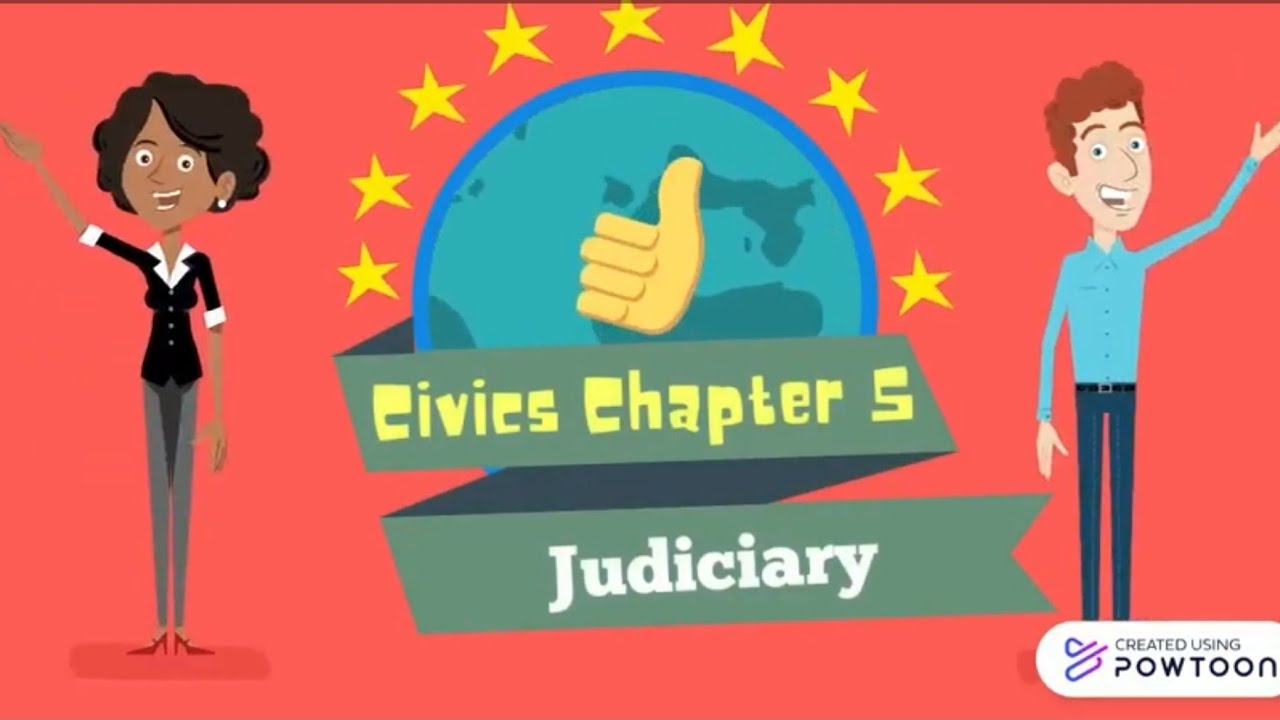 CIVICS chapter 5 animation | Judiciary | Part 1 | Class 8 | by Anvi ...