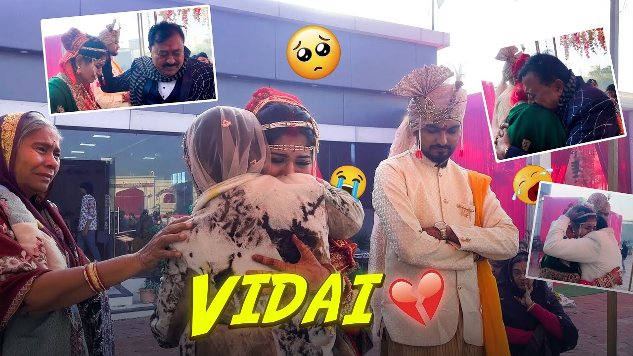 Vidai 🥺💔 | The Most Heartbreaking Vidai Vlog Ever 💔😢 | Artist Shikha ...