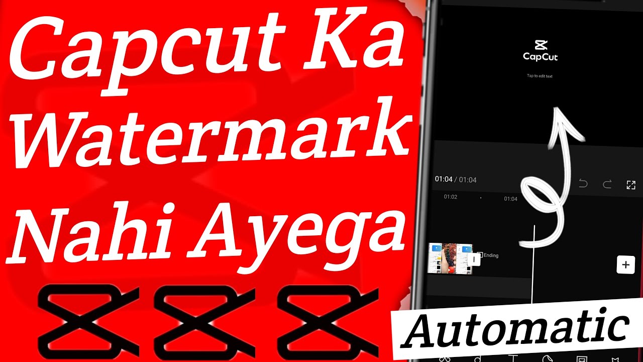 Capcut Watermark Automatically Remove | Capcut Tutorial - YouTube
