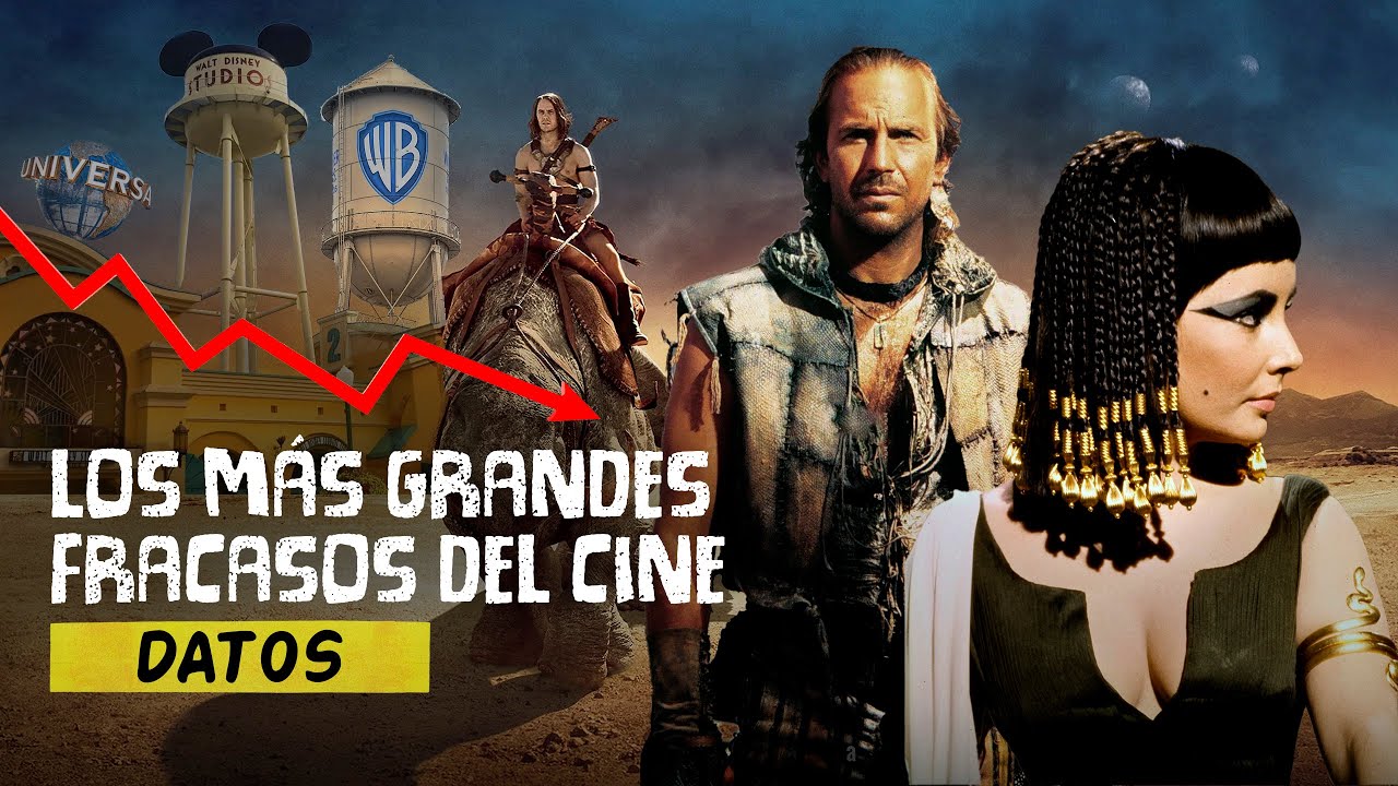 Los mayores FRACASOS EN LA HISTORIA DEL CINE (y de Hollywood) - YouTube