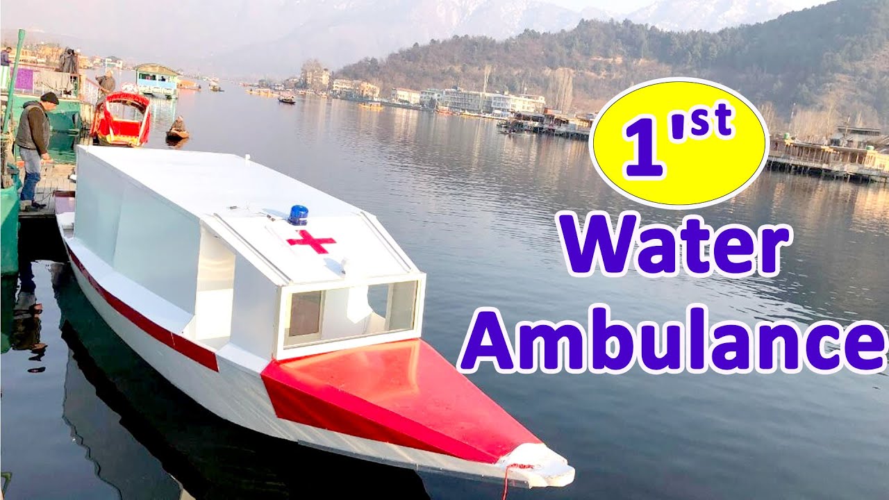 Water Ambulance of Kashmir | Water Ambulance | पानी पर चलने वाली ...
