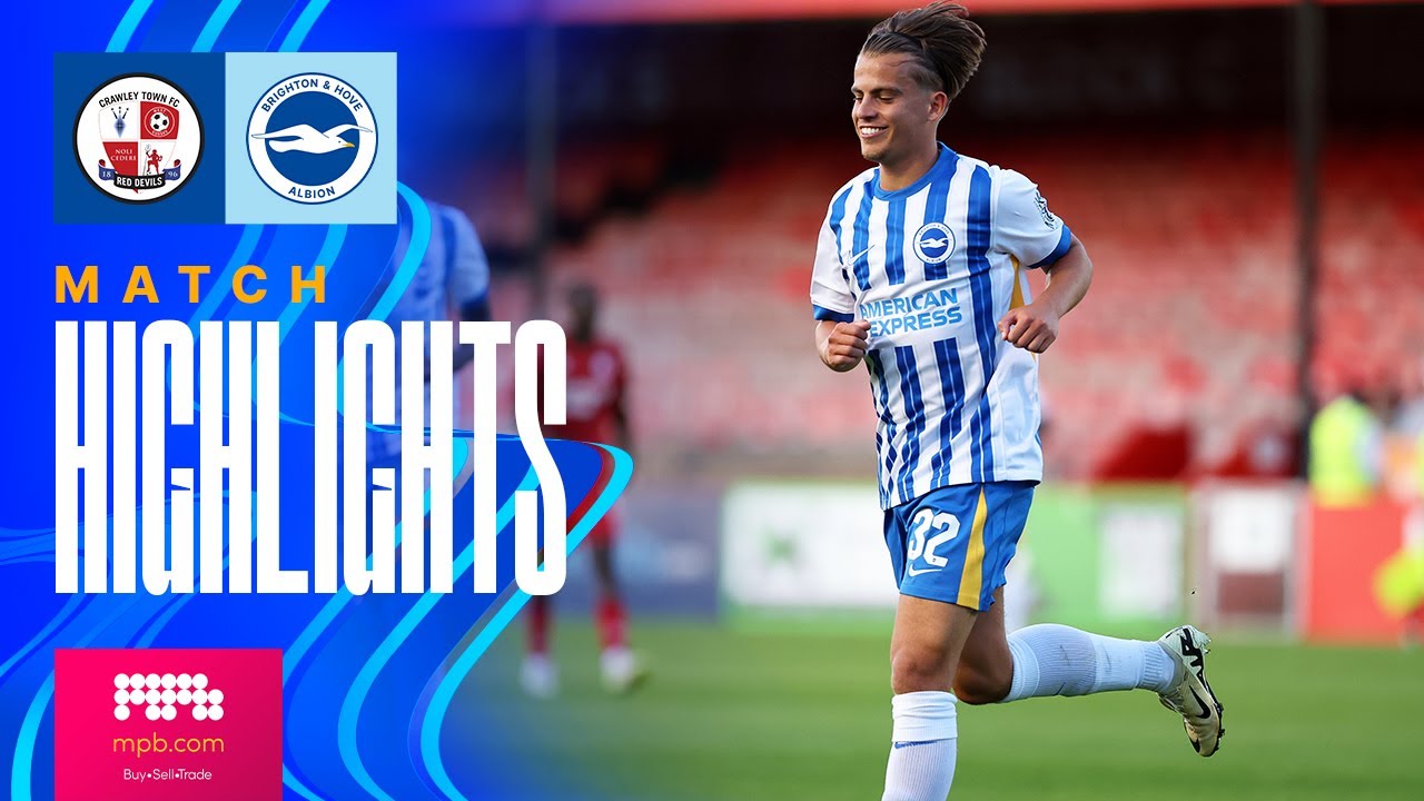 HIGHLIGHTS | Crawley v Brighton U21s | Bristol Street Motors Trophy ...