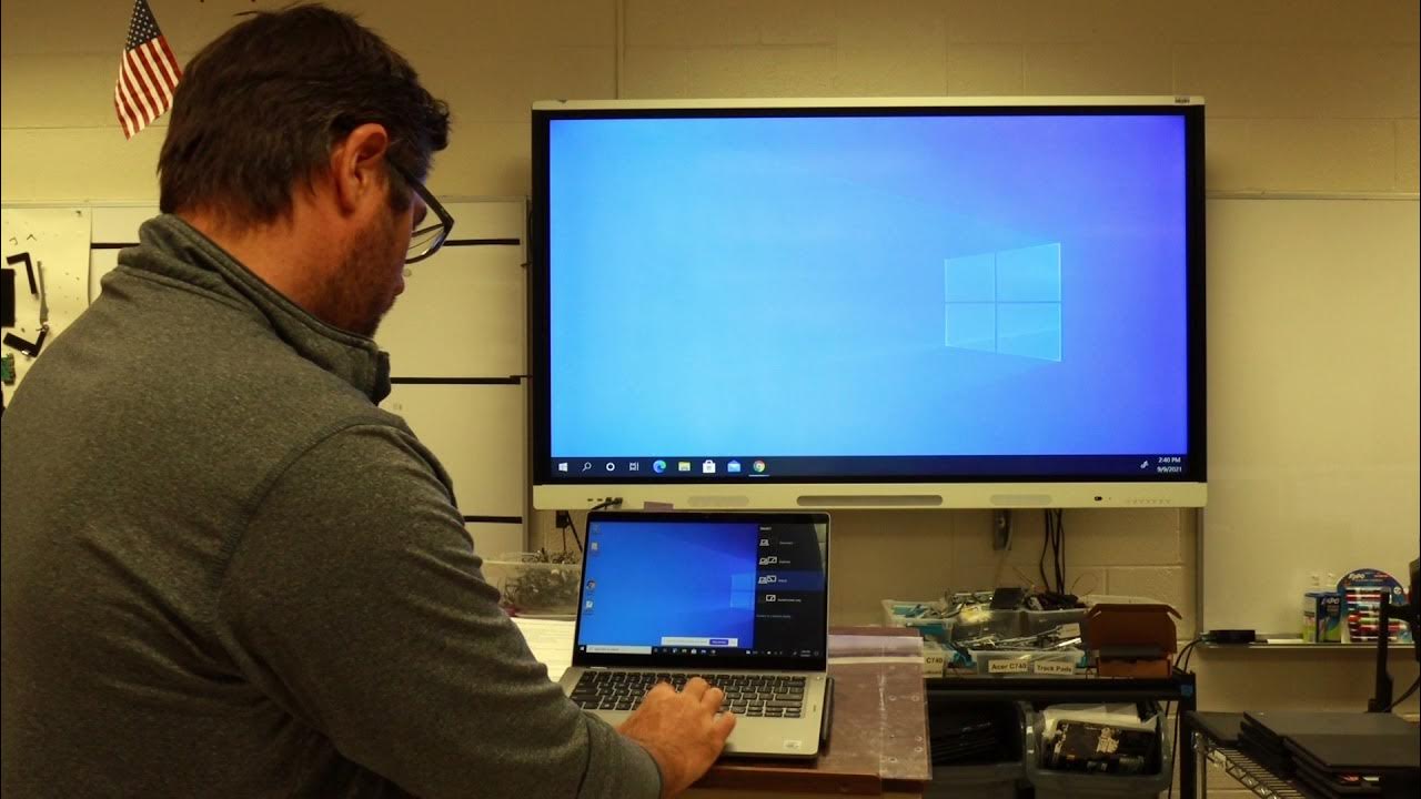 Windows Project I Can Extend and Duplicate My Screen - YouTube