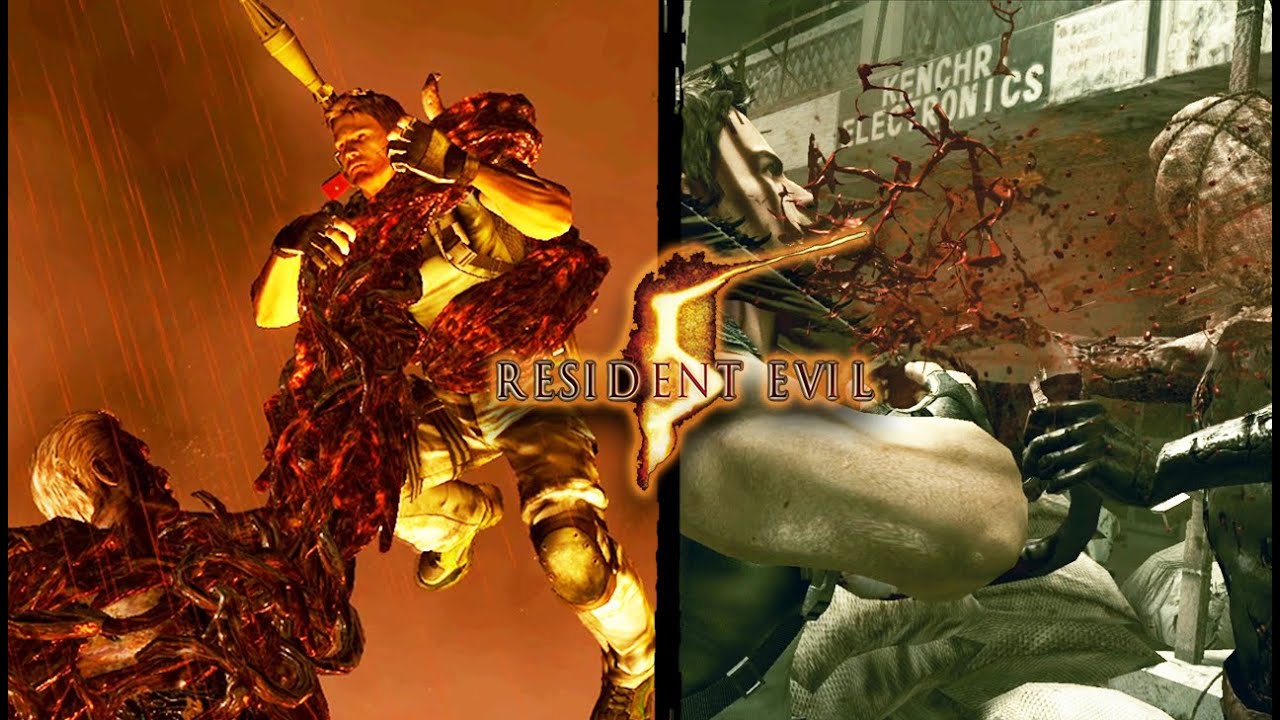 Resident Evil 5 Gold Edition - All Unique Death Animations & Scenes ...