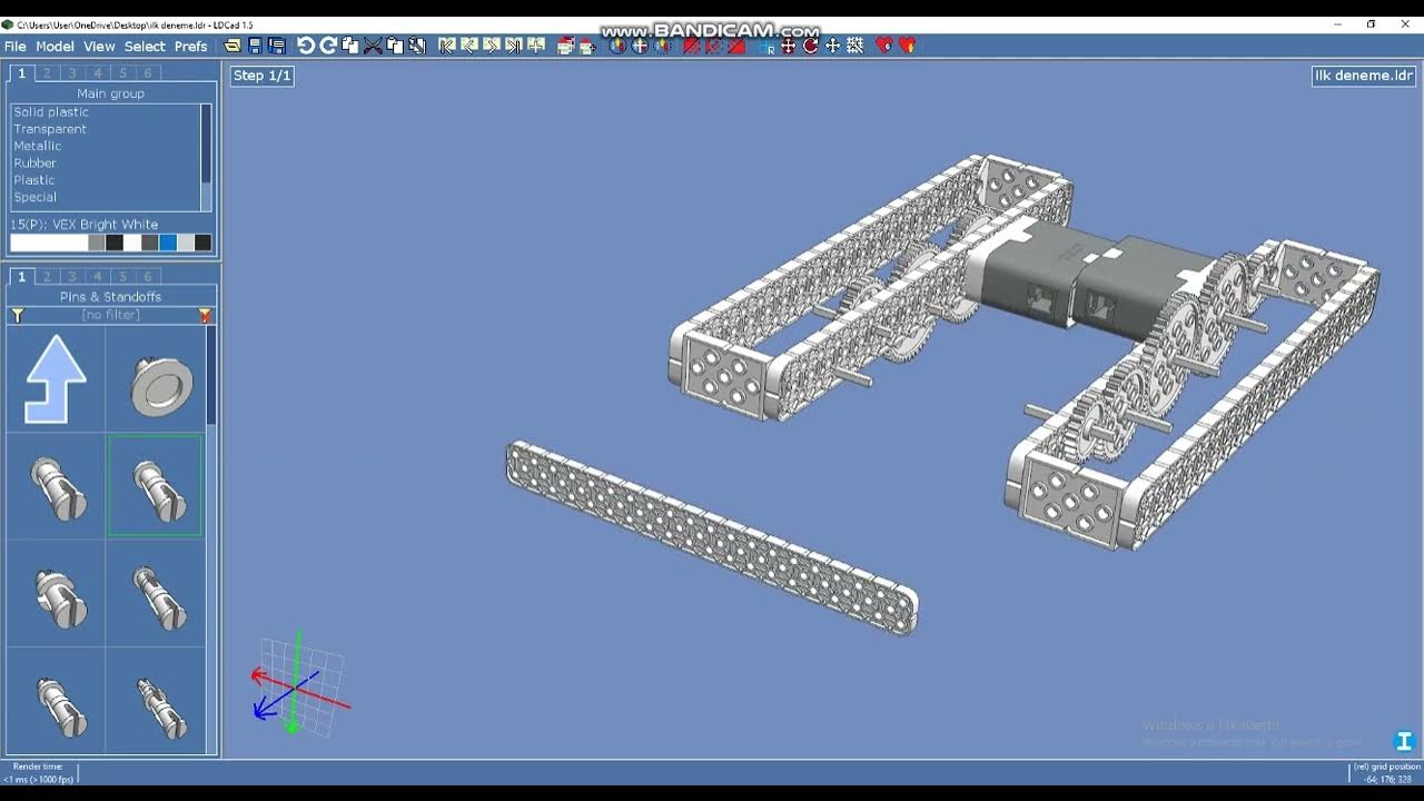 Chassis Vex IQ Rapid Relay LDCAD - YouTube