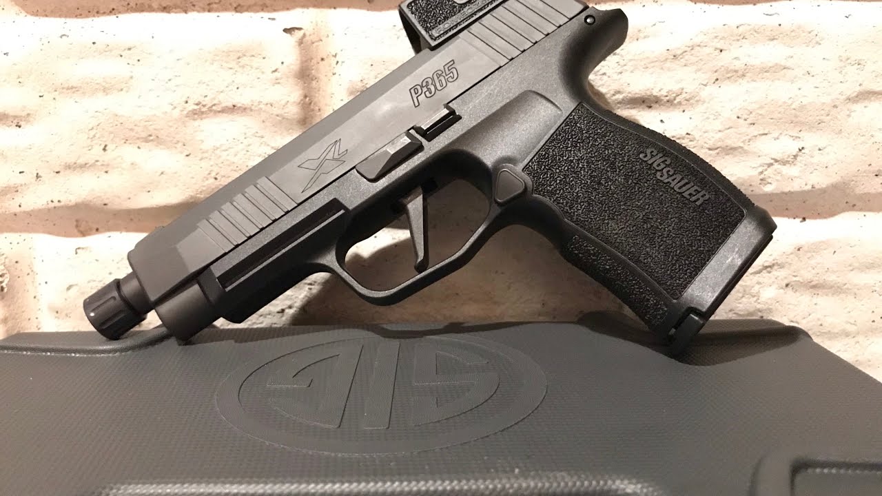 Sig Sauer P365 XL with True Precision Threaded Barrel & Romeo Zero Red ...