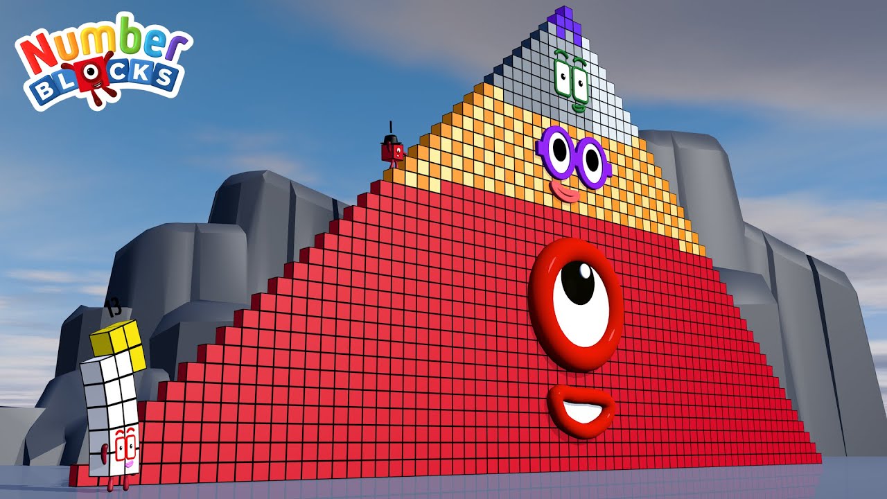 Numberblocks Step Squad NEW 1 to 1296 BIGGEST - The Amazing Step Squad ...