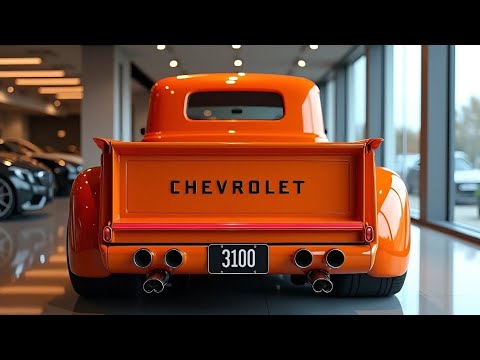 "Chevy's Masterpiece FINALLY Launched: 2025 Chevrolet 3100 Vintage ...