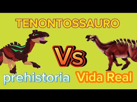 PREHISTORIA VS VIDA REAL - Tenontossauro - YouTube