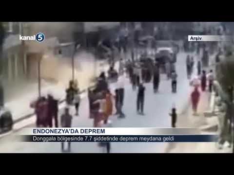 Endonezya'da 7 7 Şiddetinde Deprem