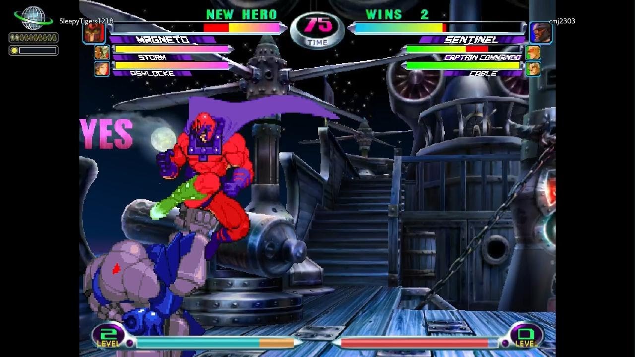 Ranked Matches MVC2 - MARVEL vs. CAPCOM Fighting Collection: Arcade ...