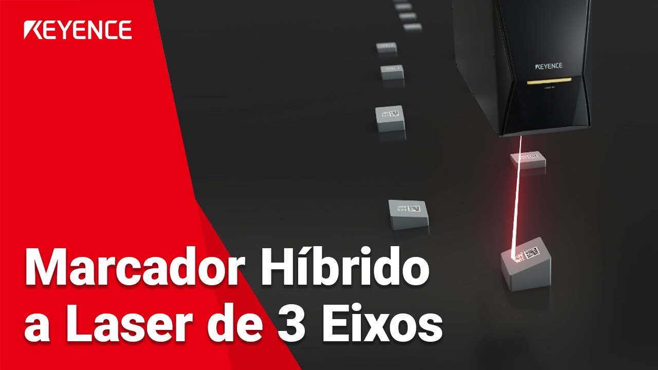 Marcador Híbrido a Laser de 3 Eixos | KEYENCE MD-X - YouTube