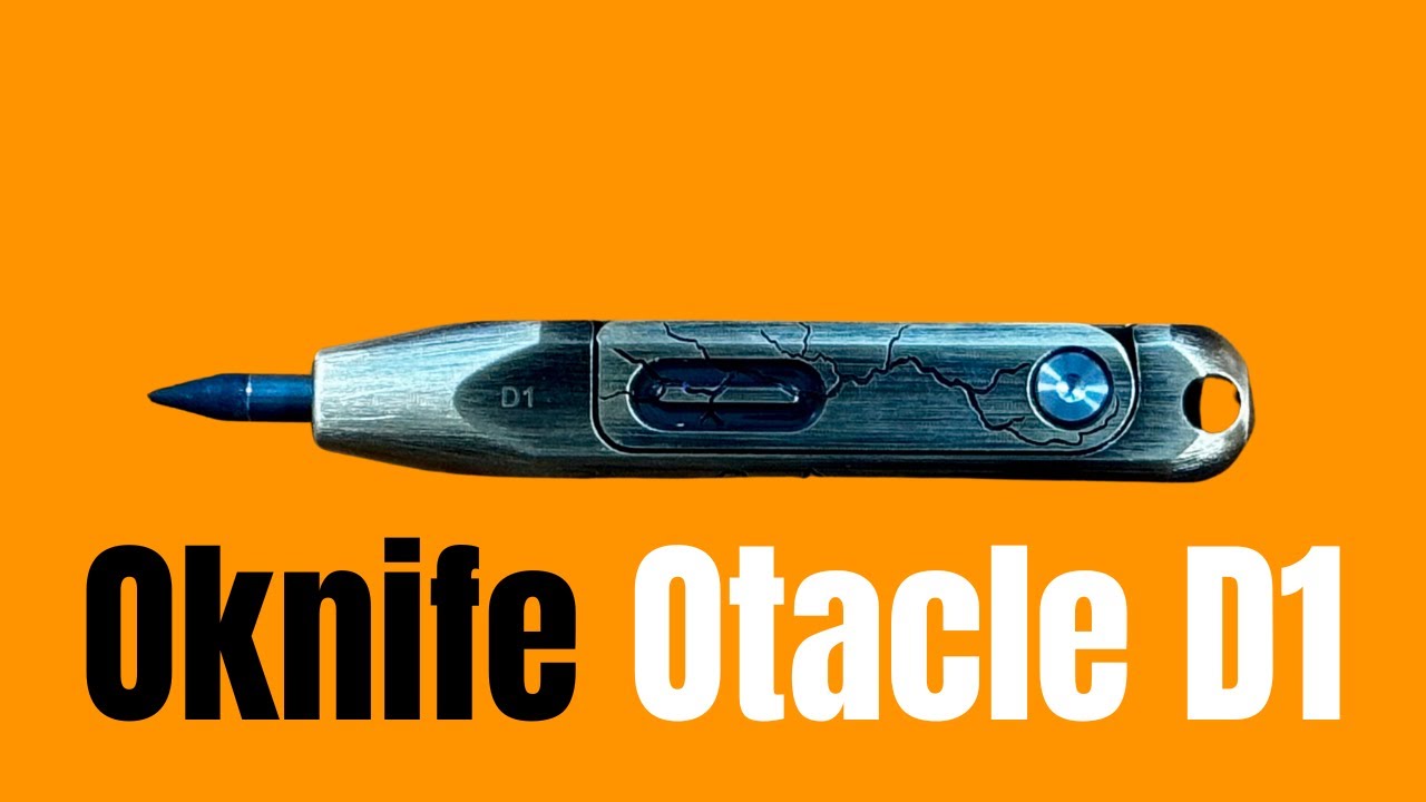 Oknife Otacle D1 Brass Hex Bit Driver - YouTube
