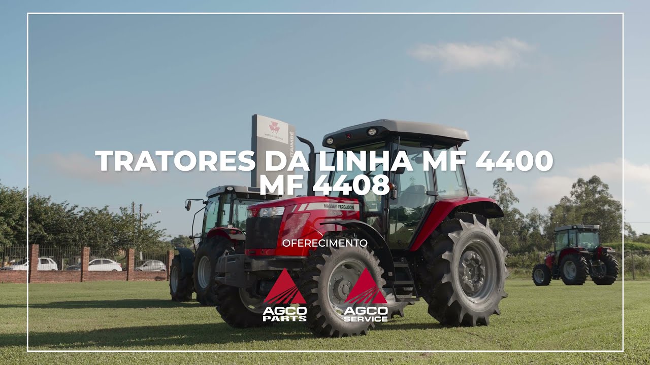 Trator Série MF 4400 - Massey Ferguson - YouTube