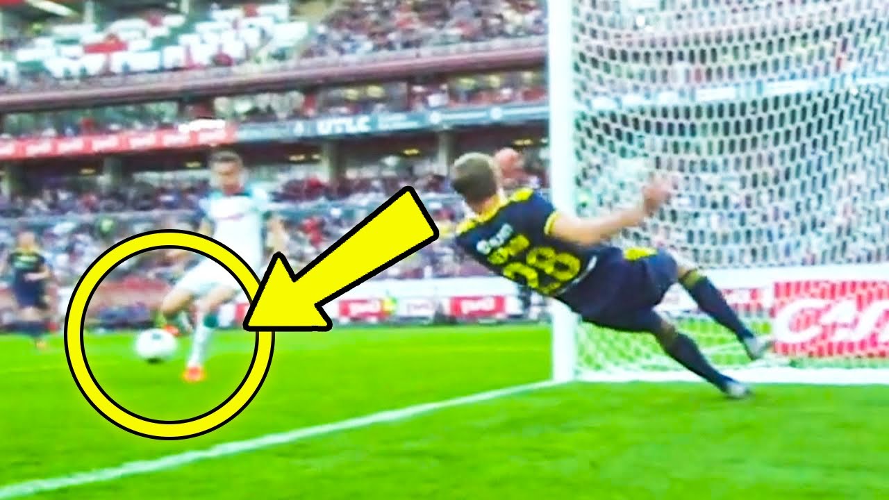As Melhores Bolas Tiradas em Cima da Linha - YouTube