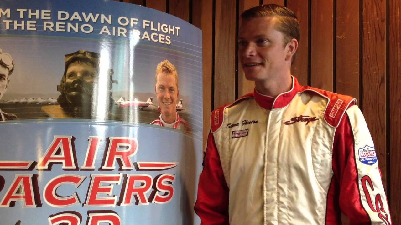 Steve Hinton - Star of Air Racers 3D - YouTube