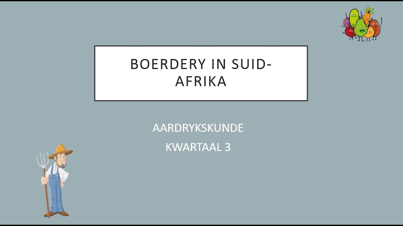 Bestaansboerdery en Kommersiële boerdery - YouTube