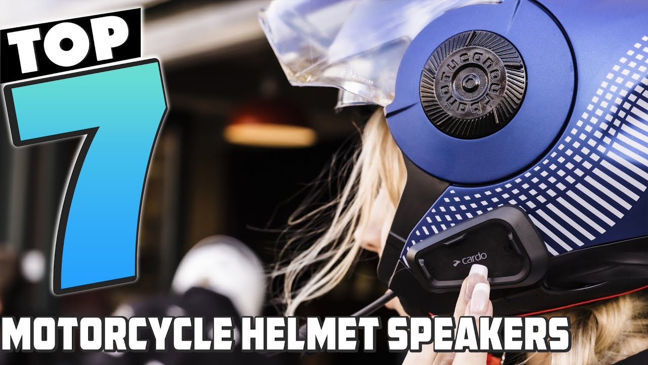 Listen to Your Journey: 7 Best Helmet Speakers for Riders - YouTube