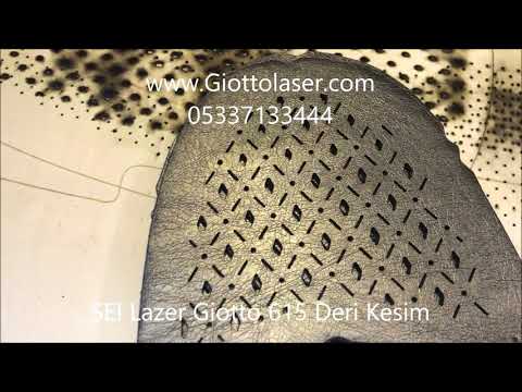 AveA Endüstyriyel Makina   Giotto Galvo Lazer Deri Kesim