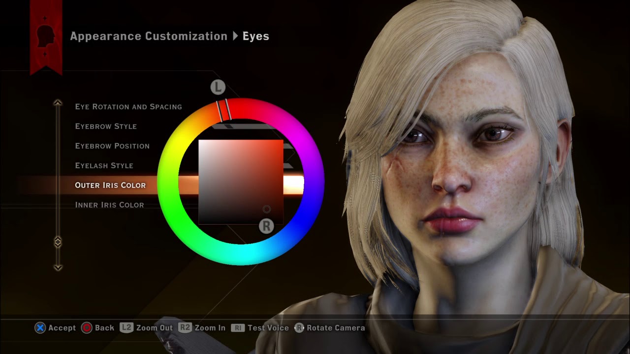 Dragon Age Female Inquisition Human Sliders - YouTube