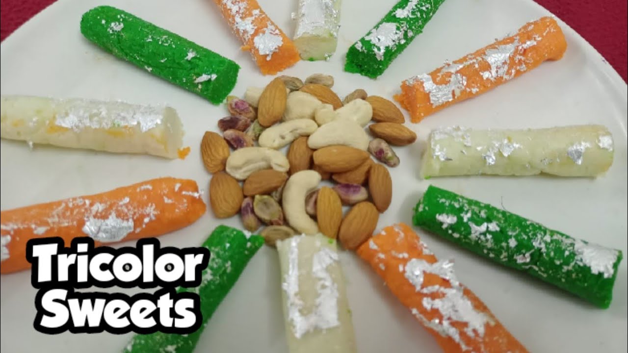 Tricolor Sweets | Independence Day Special | तिरंगा मिठाई | Smita's ...