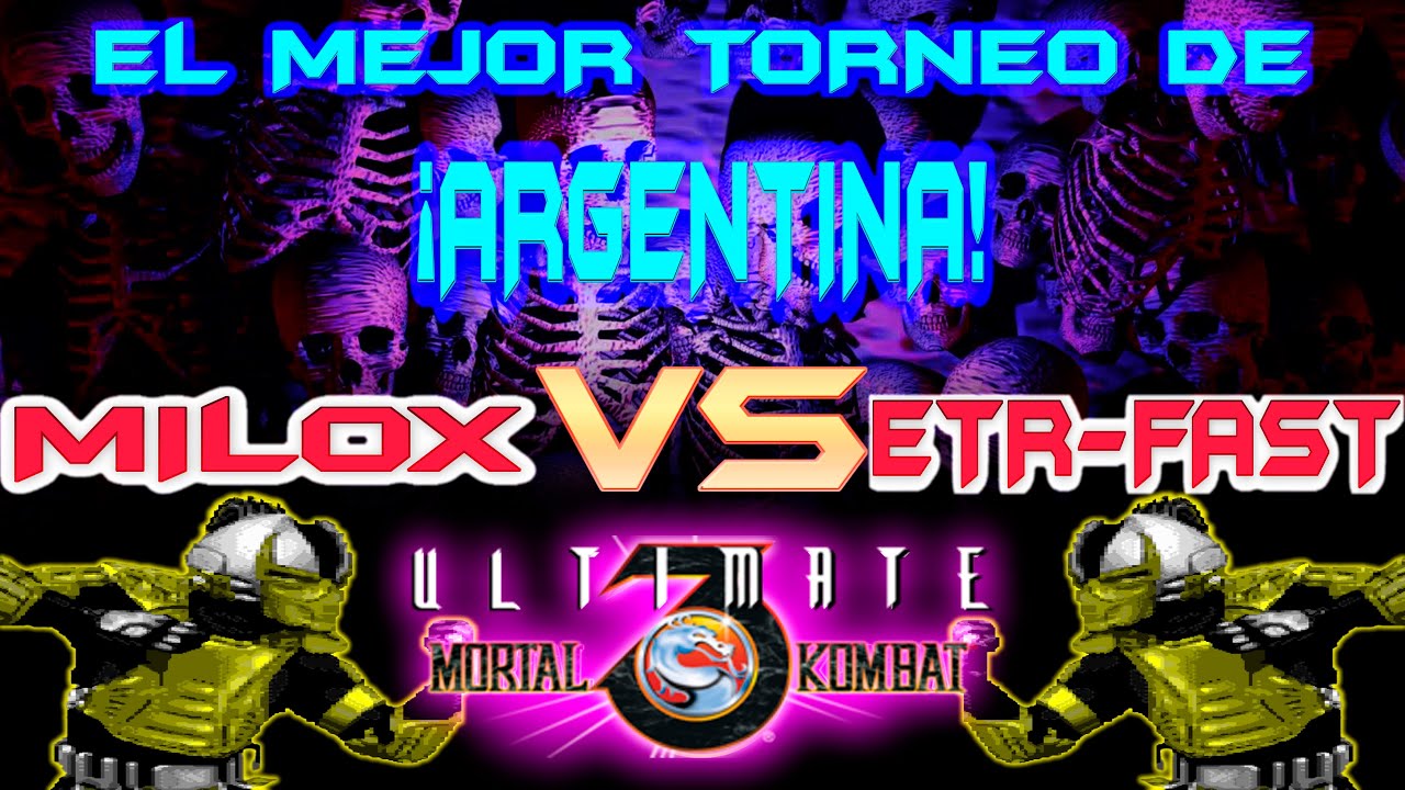 MILOX vs ETR FAST ronda de winners FT 3 | ULTIMATE MORTAL KOMBAT 3 | MK ...