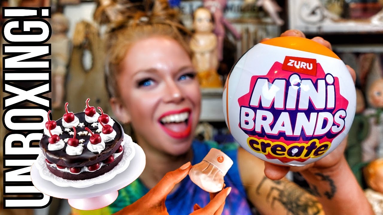 *NEW* Unboxing MasterChef MINI BRANDS- TINY REAL Cooking Food ...