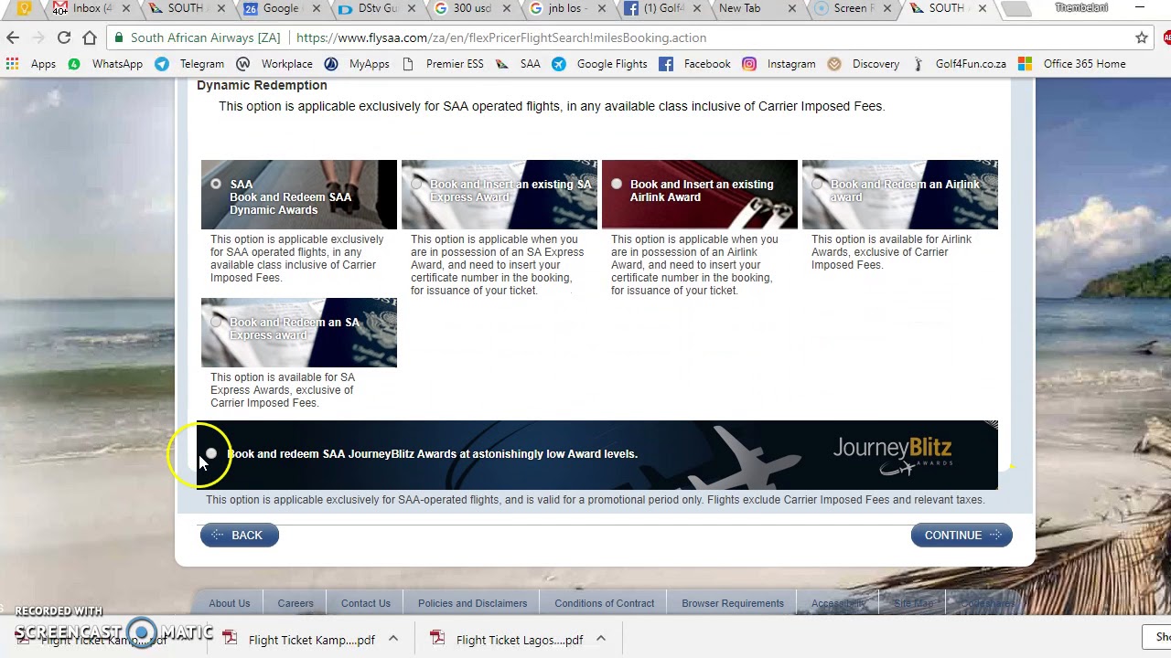 How to Book A Voyager JourneyBlitz Flight Ticket - YouTube