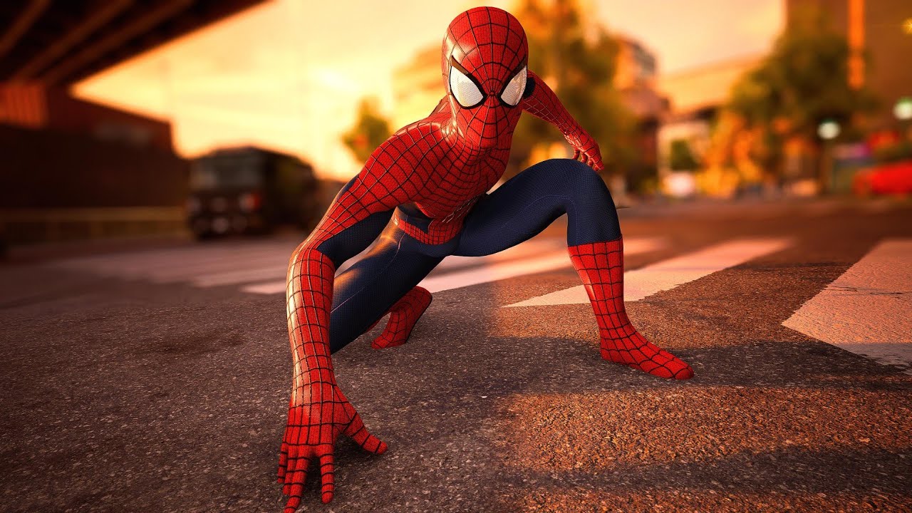Marvel’s Spider-Man 2 – TASM-2 Suit Ultra Smooth Web-Swinging - YouTube