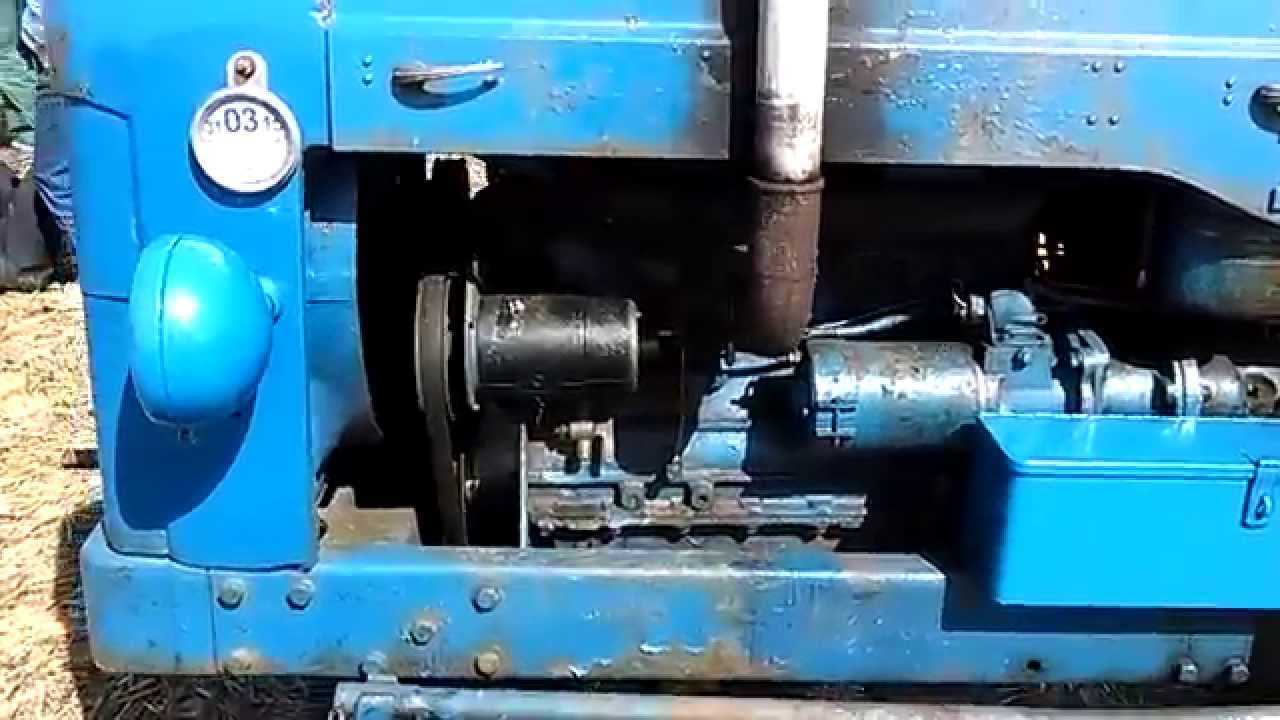 1950s Fordson Major Diesel - YouTube